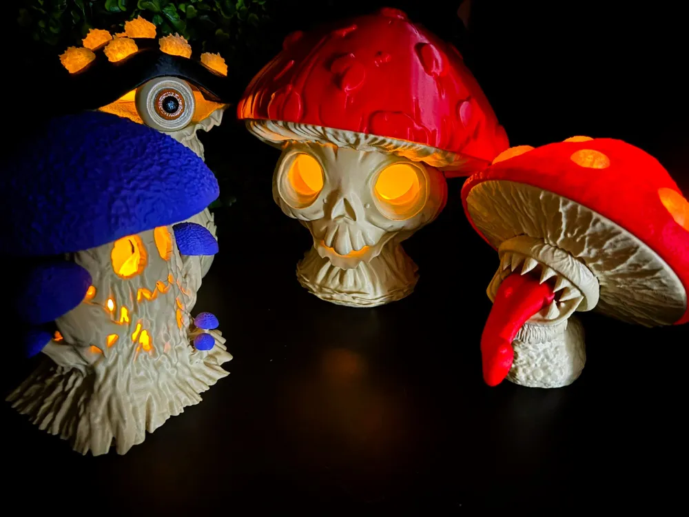 O Cogumelo Fantasma por Valkyrie Forge MakerWorld: Baixe modelos 3D gratuitos