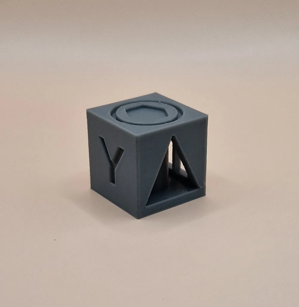 Test cube Bambu Lab - Free 3D Print Model - MakerWorld