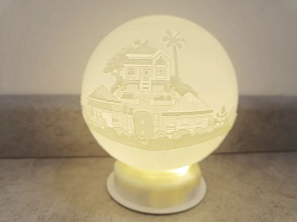 BLUEY Lithophane lamp - Free 3D Print Model - MakerWorld