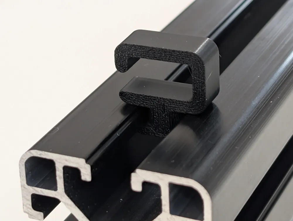 Cable Clip (Twist In) for 4040 Aluminium Extrusion by sjdawson ...