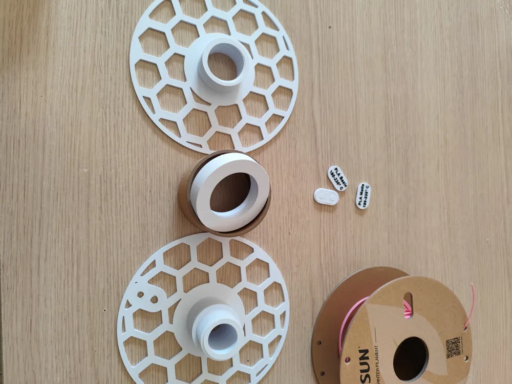 Cardboard Spool Adapter - Free 3D Print Model - MakerWorld