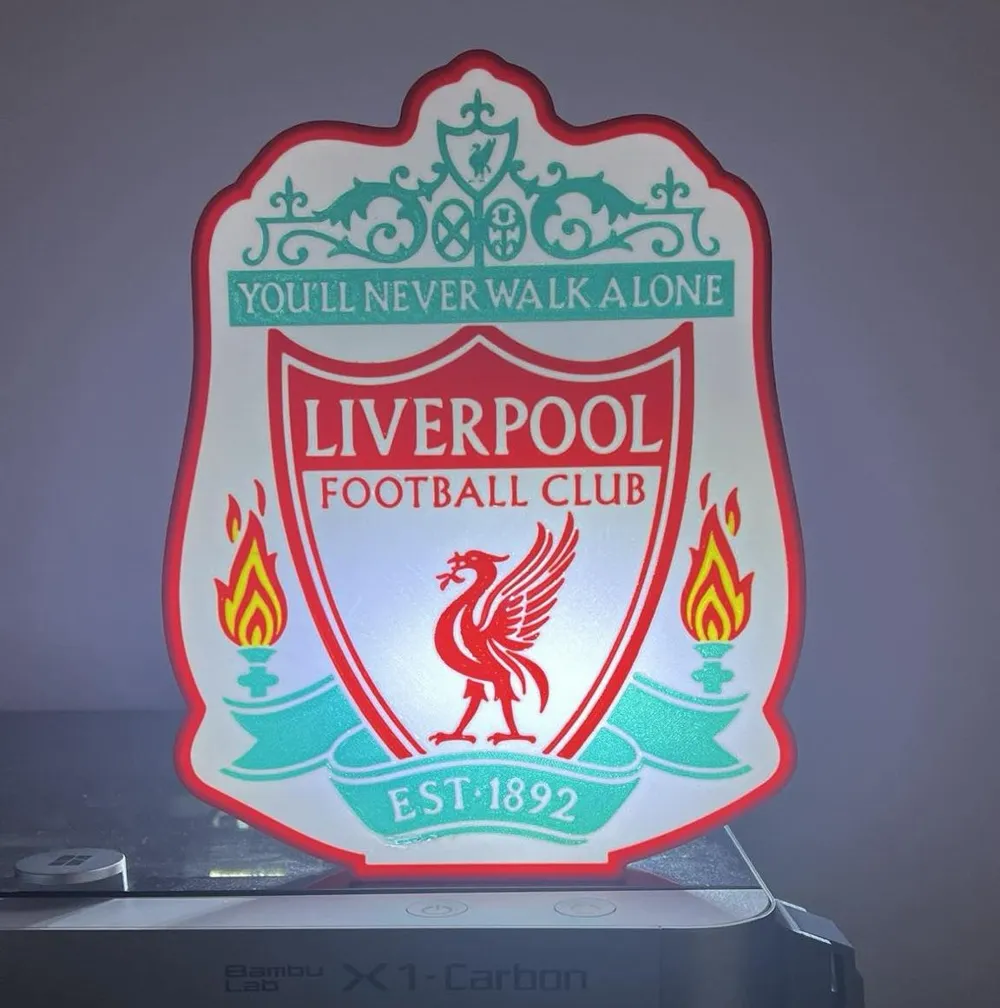 EPL - Liverpool Lightbox by Jandaa - MakerWorld