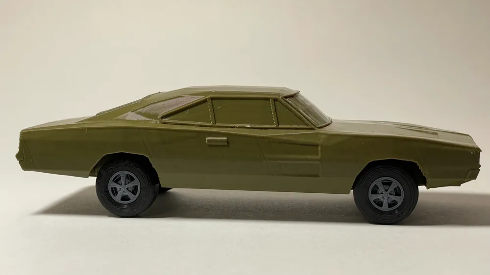 Low-Poly Dodge Charger 500 - Modular Cars by PhabulousPhantom - MakerWorld