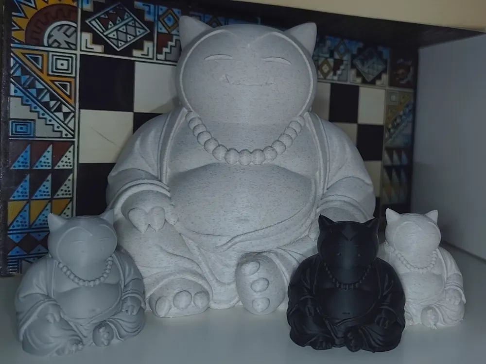 Snorlax Buddha Statue | Pokémon Series - Free 3D Print Model - MakerWorld