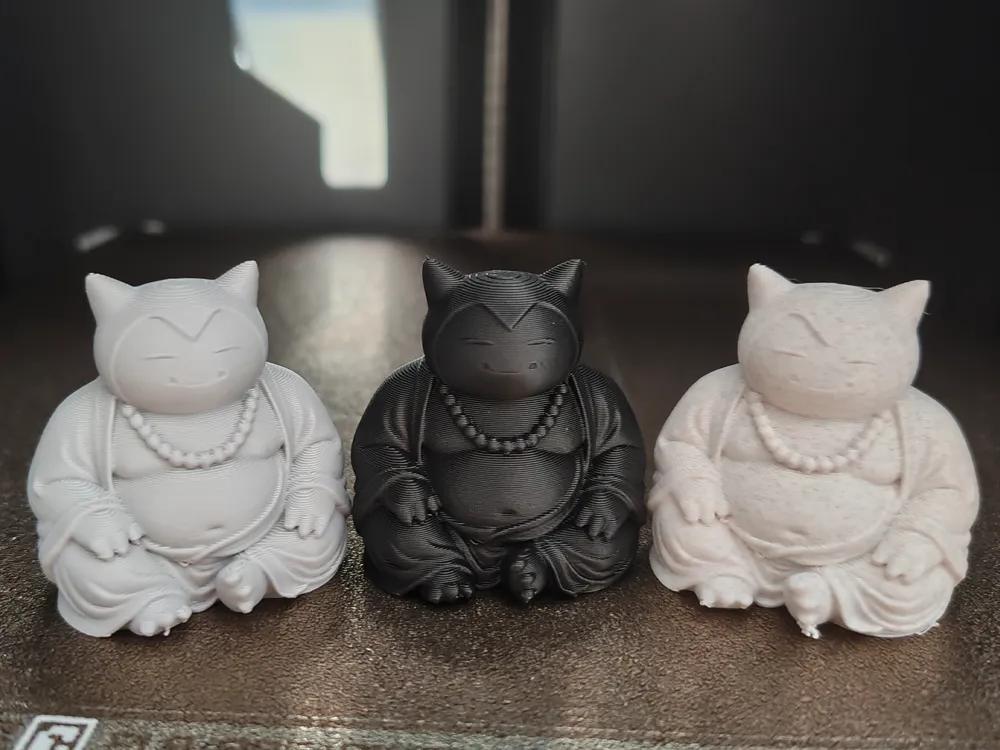 Snorlax Buddha Statue | Pokémon Series - MakerWorld 3D Model | 3Drop