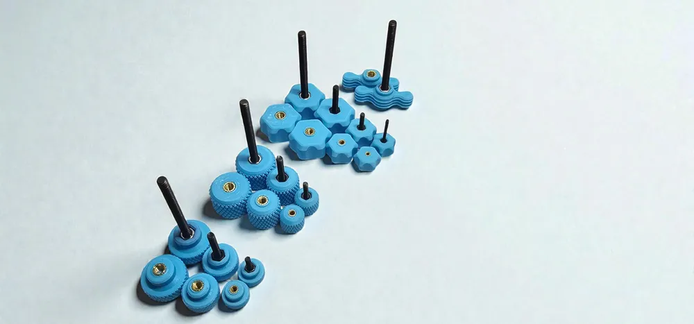 3D Printable Thumb Nut – Captive Nut & Heat Insert - Free 3D Print ...