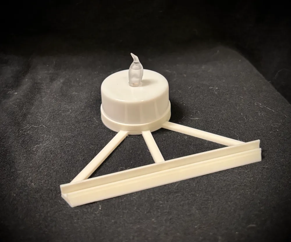 Tea Light Lithophane Stand by TheWolf - MakerWorld