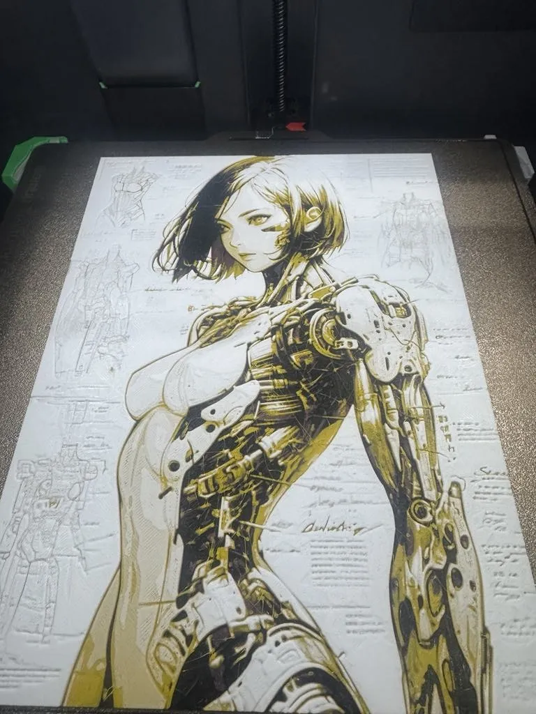 Modern Woman Droid diagram by HUeforgeRUllz MakerWorld: Download Free ...