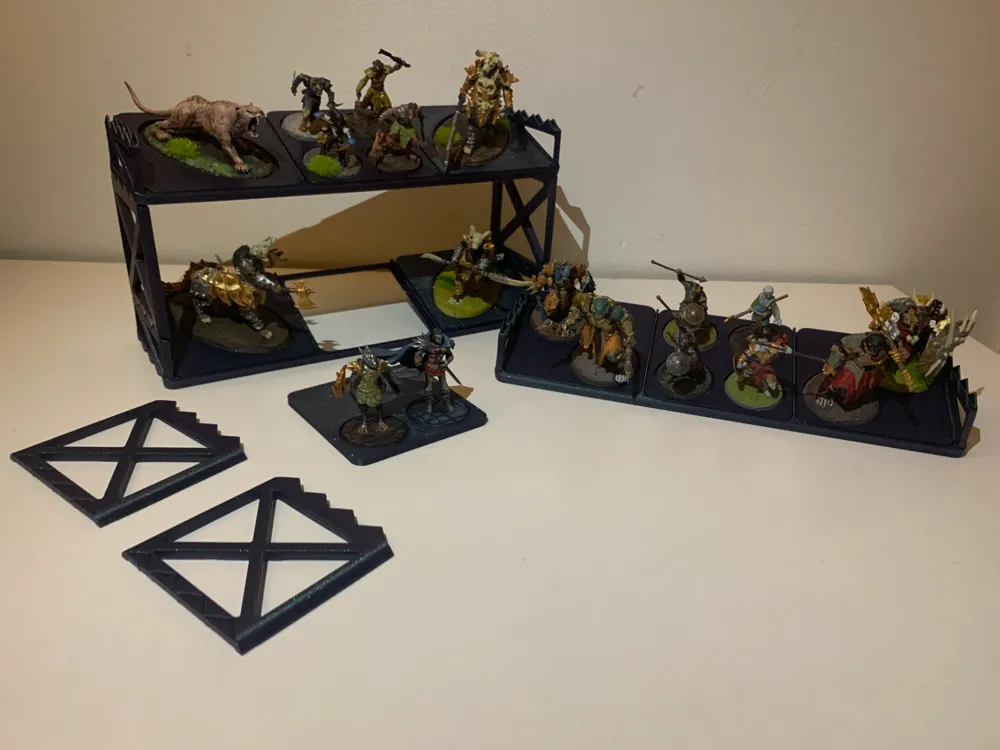 Vertical modular miniature display stand by legofoodjoker - MakerWorld