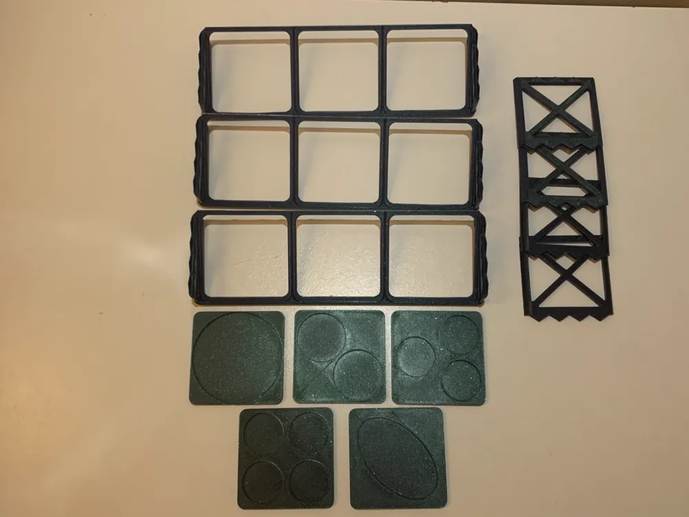 Vertical modular miniature display stand - Free 3D Print Model - MakerWorld