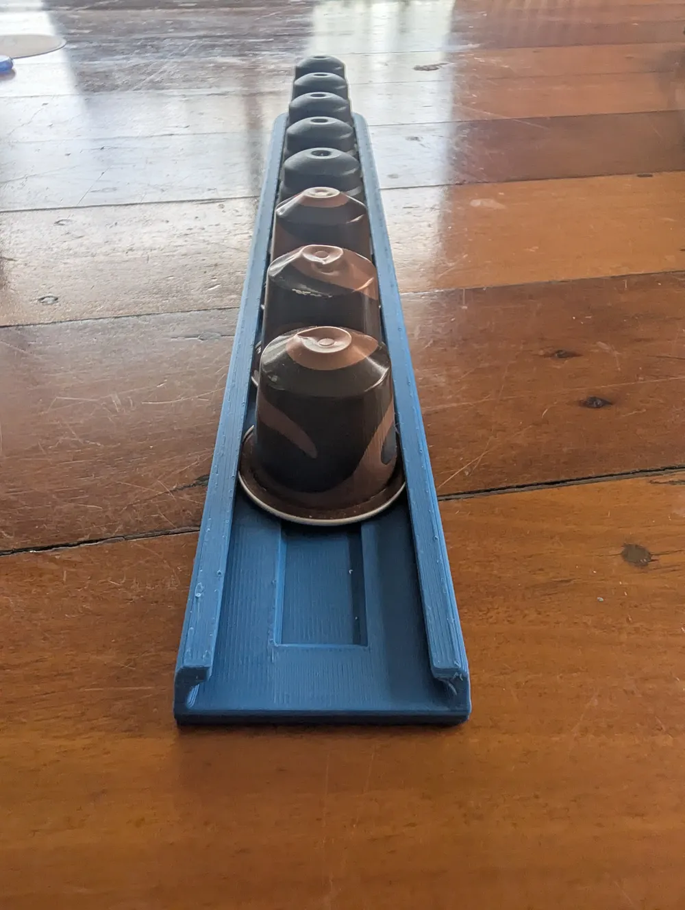 Coffee Pod Holder - Under Cupboard - Free 3D Print Model - MakerWorld