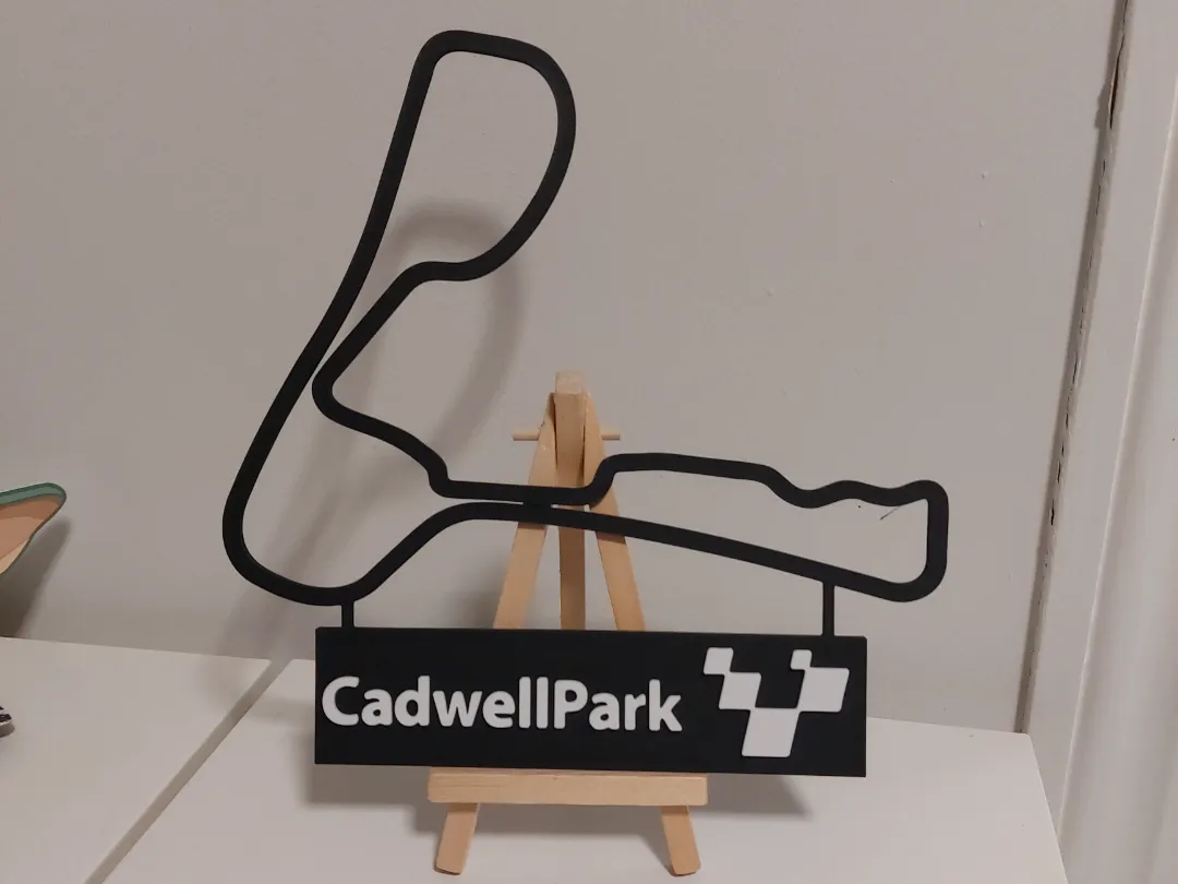 Cadwell Park track layout BSB circuit by Nerdherderz MakerWorld ...