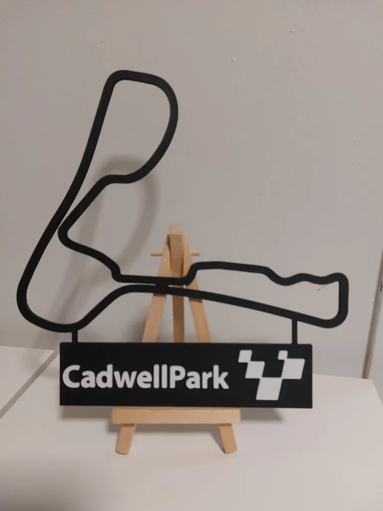 Cadwell Park track layout BSB circuit by Nerdherderz MakerWorld ...
