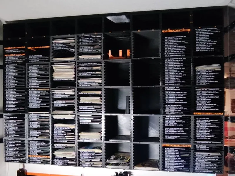 Modular QSL Card Rack by a Ham Radio Operator - Free 3D Print Model ...