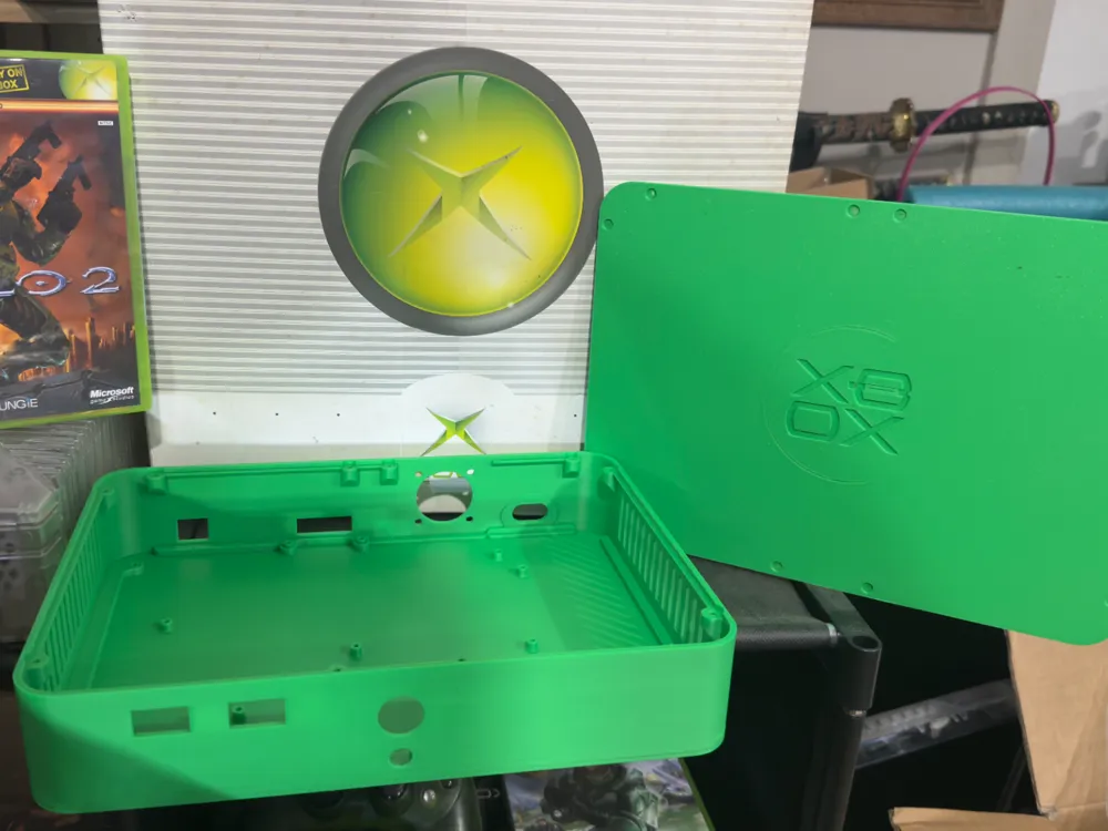 Original Xbox Slim Assembled ready to print - Free 3D Print Model ...