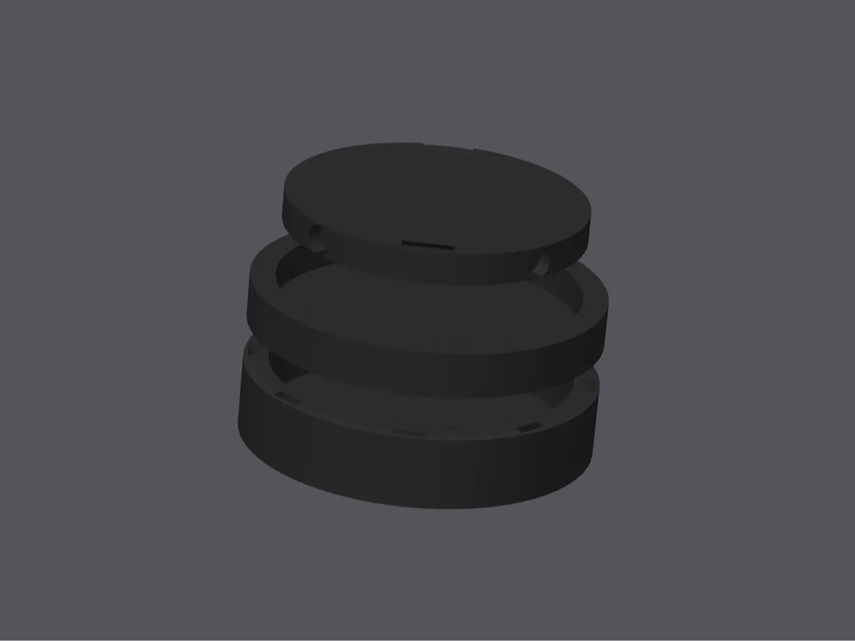 Snus/Zyn Dose Can 3D-printed Siberis with Waste Bin - Free 3D Print ...