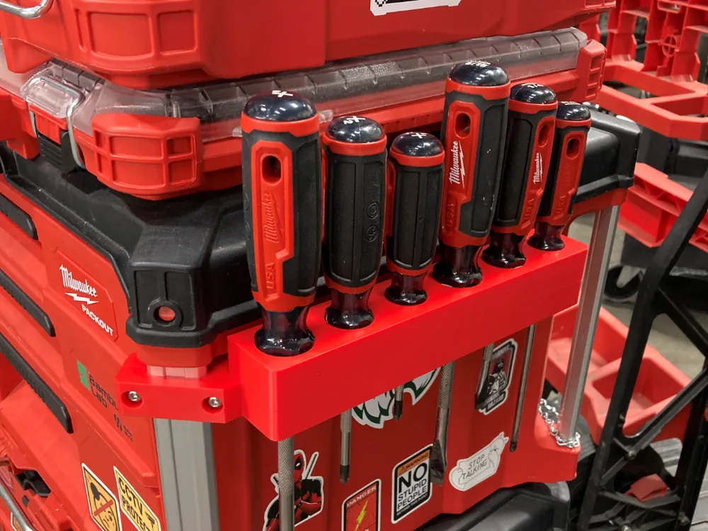 Screwdriver Holder for Milwaukee Packout by brystermyster MakerWorld ...