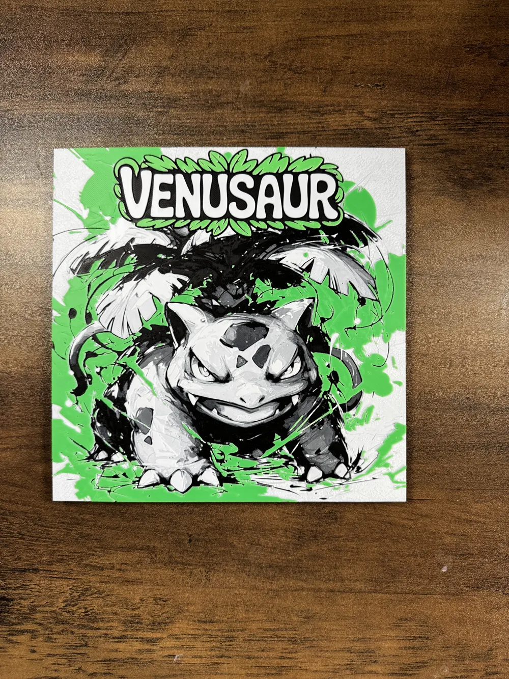 Venusaur Poster – Jungle King in Motion by 3D Prints By Vic MakerWorld ...