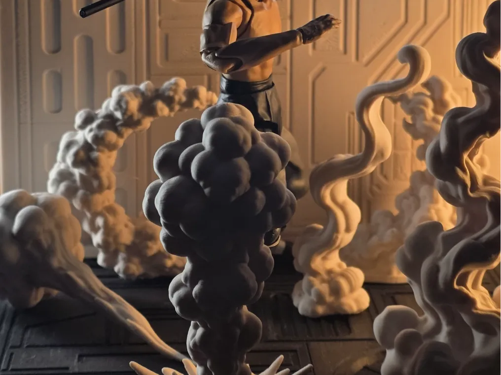 1/12 Smoke effects by HankVonToten MakerWorld: Download Free 3D Models
