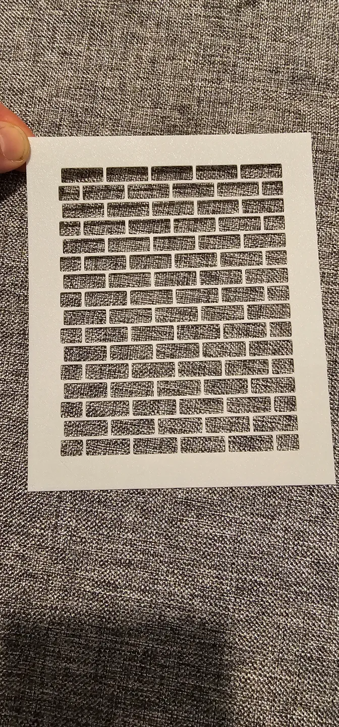 Stone wall - template by BastelTube - MakerWorld