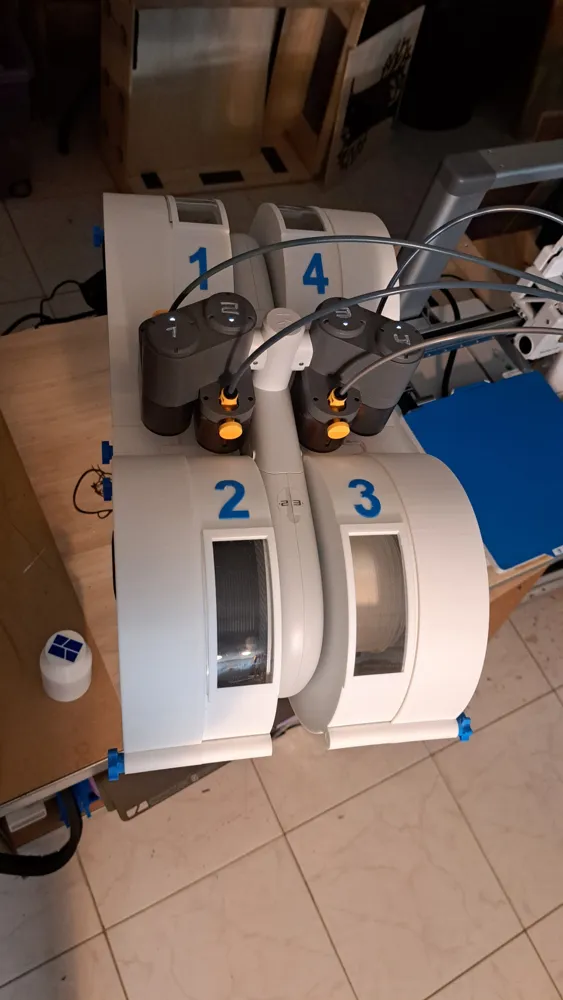 a1 ams lite filament dry box - Free 3D Print Model - MakerWorld