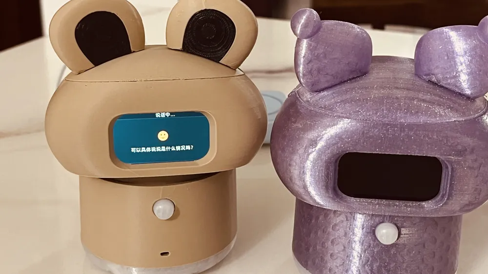 XiaoZhi AI, Desktop Robot - Free 3D Print Model - MakerWorld
