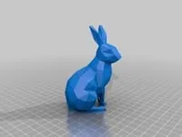Low Poly Easter Bunny by 3d-labs - MakerWorld