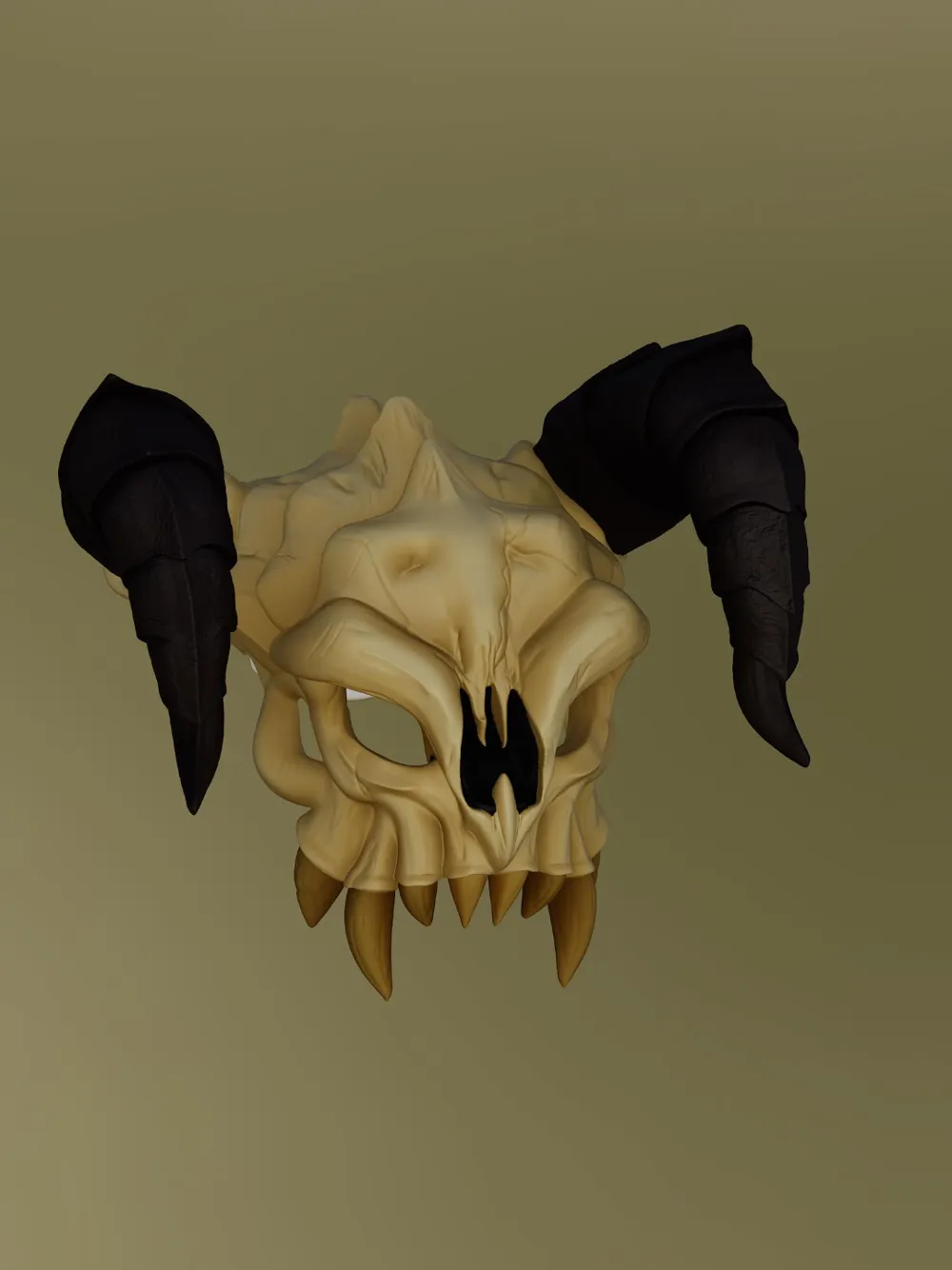 Fallout Deathclaw Skull Mask - Free 3D Print Model - MakerWorld