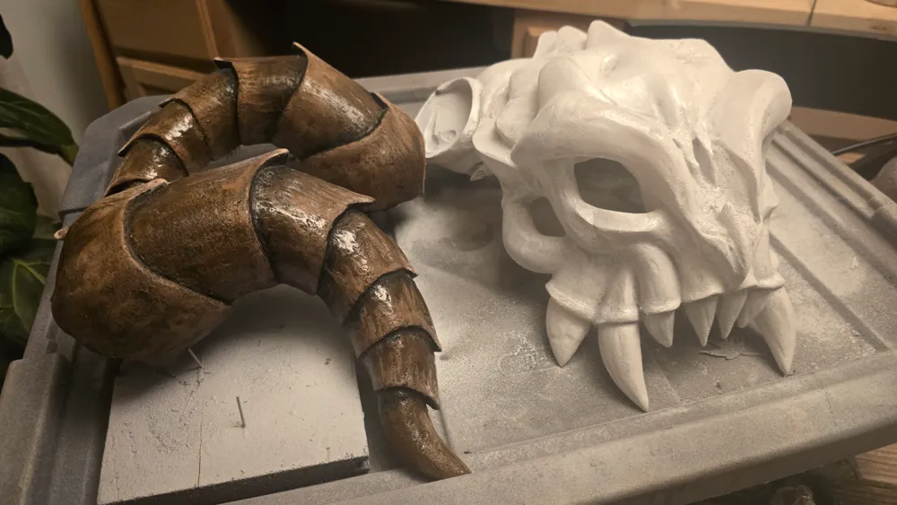 Fallout Deathclaw Skull Mask - Free 3D Print Model - MakerWorld