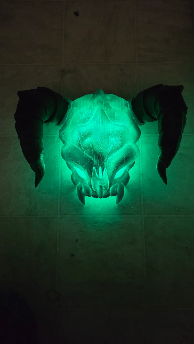 Fallout Deathclaw Skull Mask - Free 3D Print Model - MakerWorld