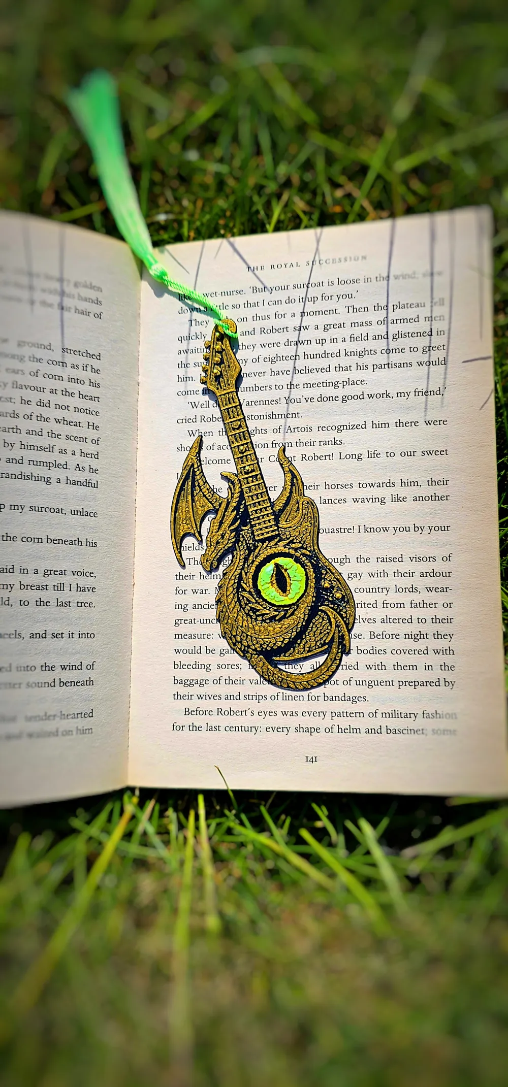 Dragon Eye Guitar – Bookmark by Lilith3dPrintMakerWorld: Download Free ...