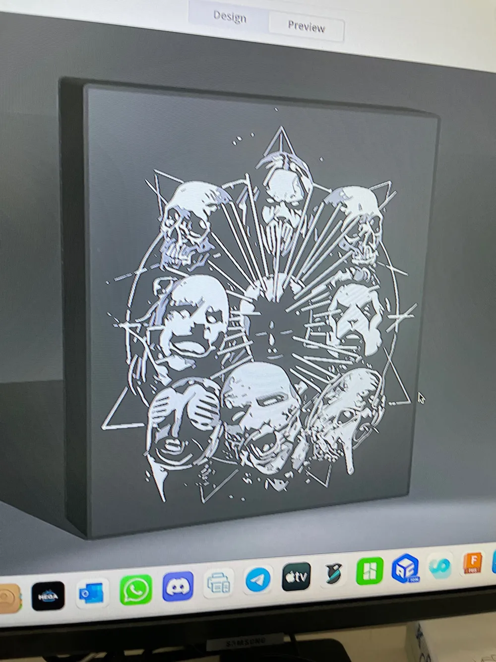 Slipknot Lightbox by deca851 MakerWorld: Download Free 3D Models