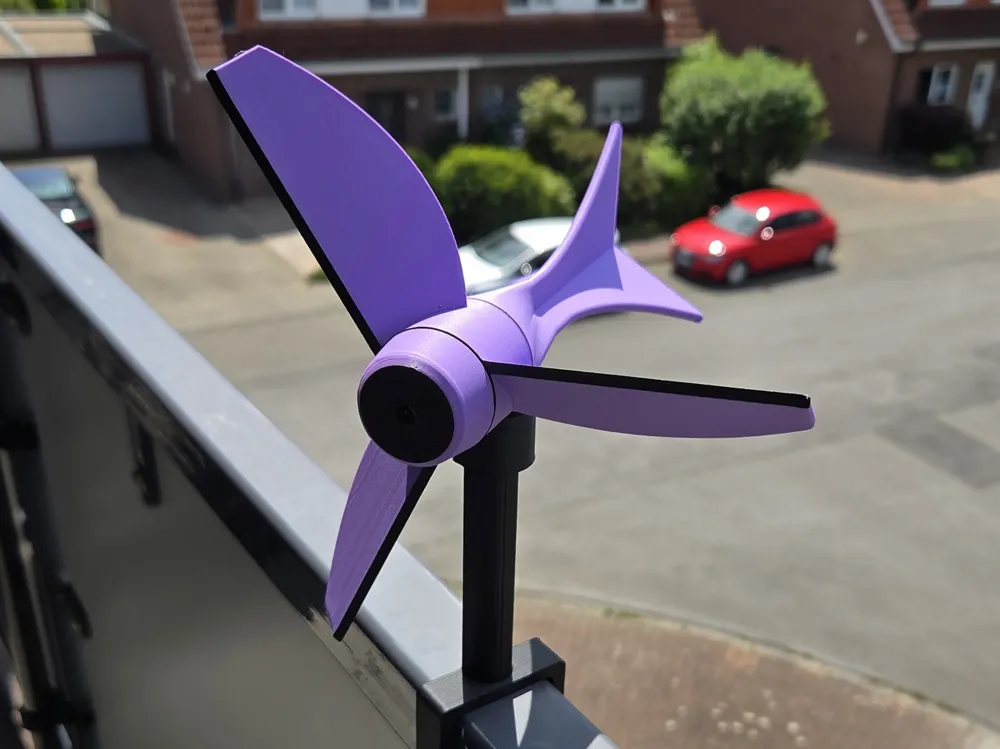 Windmill / self-aligning + ball bearing by ElmerTubenheimer MakerWorld ...