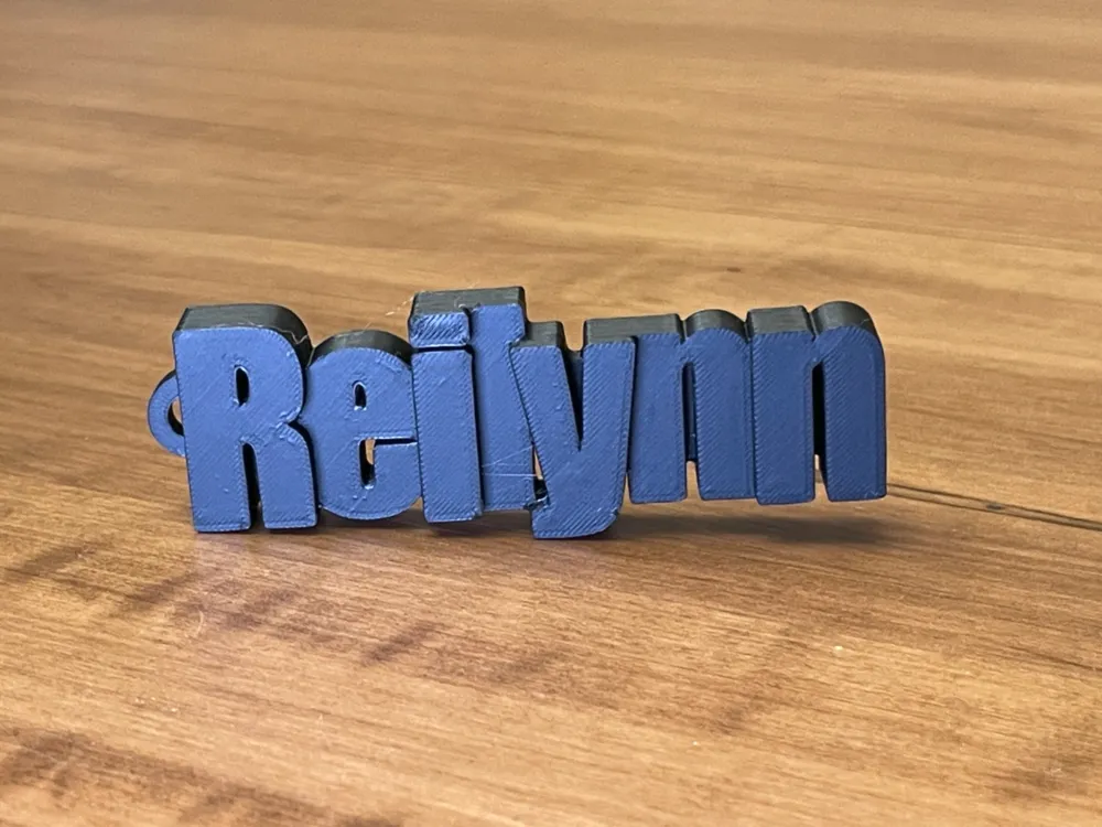 Reilynn Name Keychain by STACK3D DESIGNS - MakerWorld