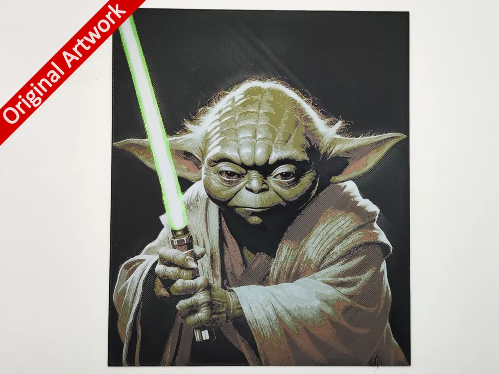 Yoda - hueforge by Altf4-FormationMakerWorld: Download Free 3D Models