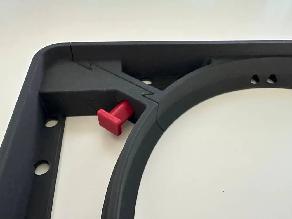 LED Ring Light Frame (Fits AMS) by RiseOfThePrint MakerWorld: Download ...