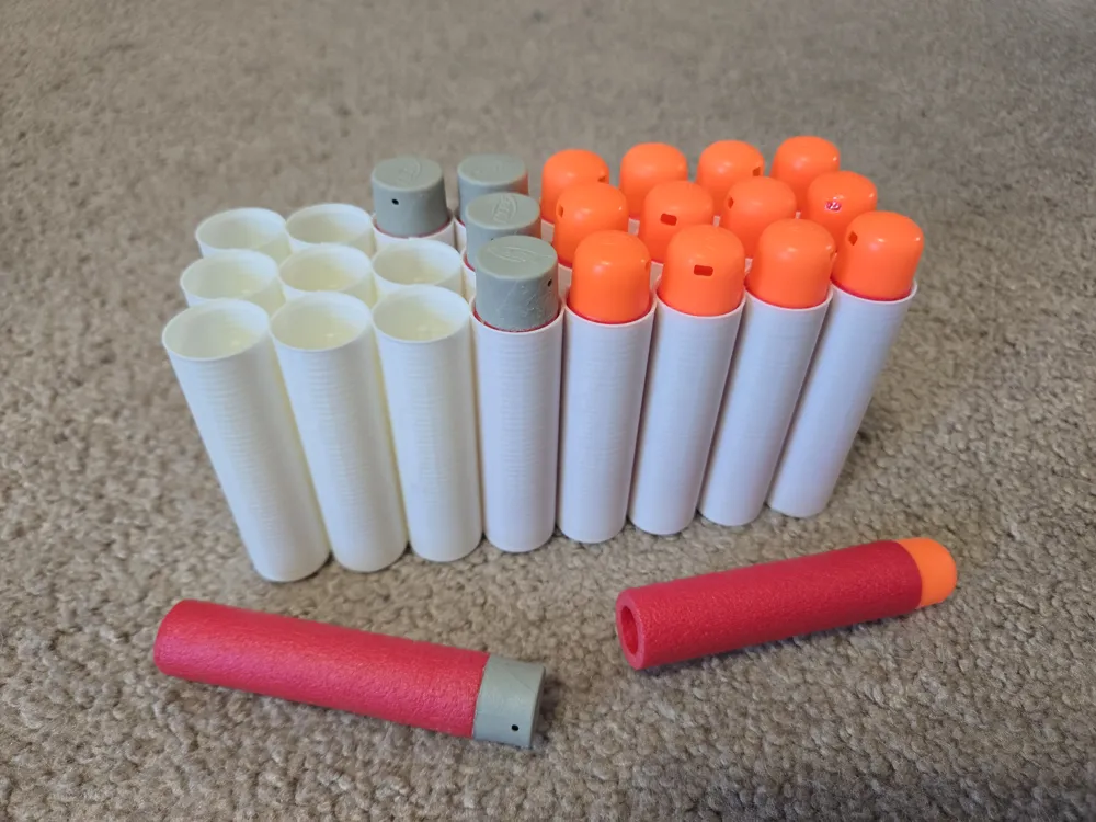 Nerf Mega Ammo Holder - Free 3D Print Model - MakerWorld