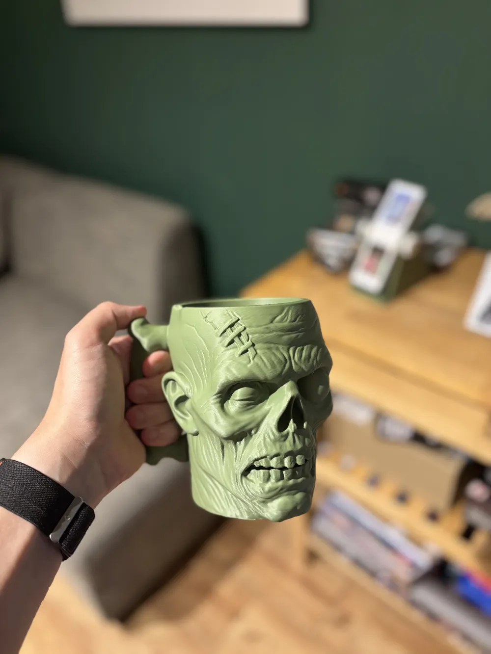 Taza Cabeza de Zombi Realista – Halloween por Salewski3D MakerWorld: Descarga Modelos 3D Gratuitos