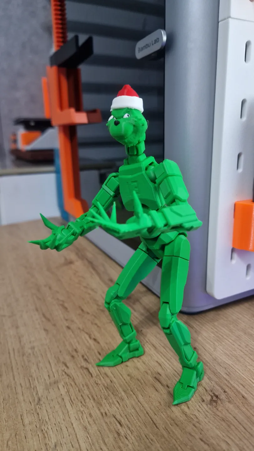 Dummy13 Grinch Komplett Body & Head Remixed by 3DMetalCave - MakerWorld