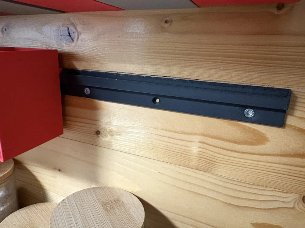 Teaboxes with Rail System for Wall Mounting - Free 3D Print Model ...