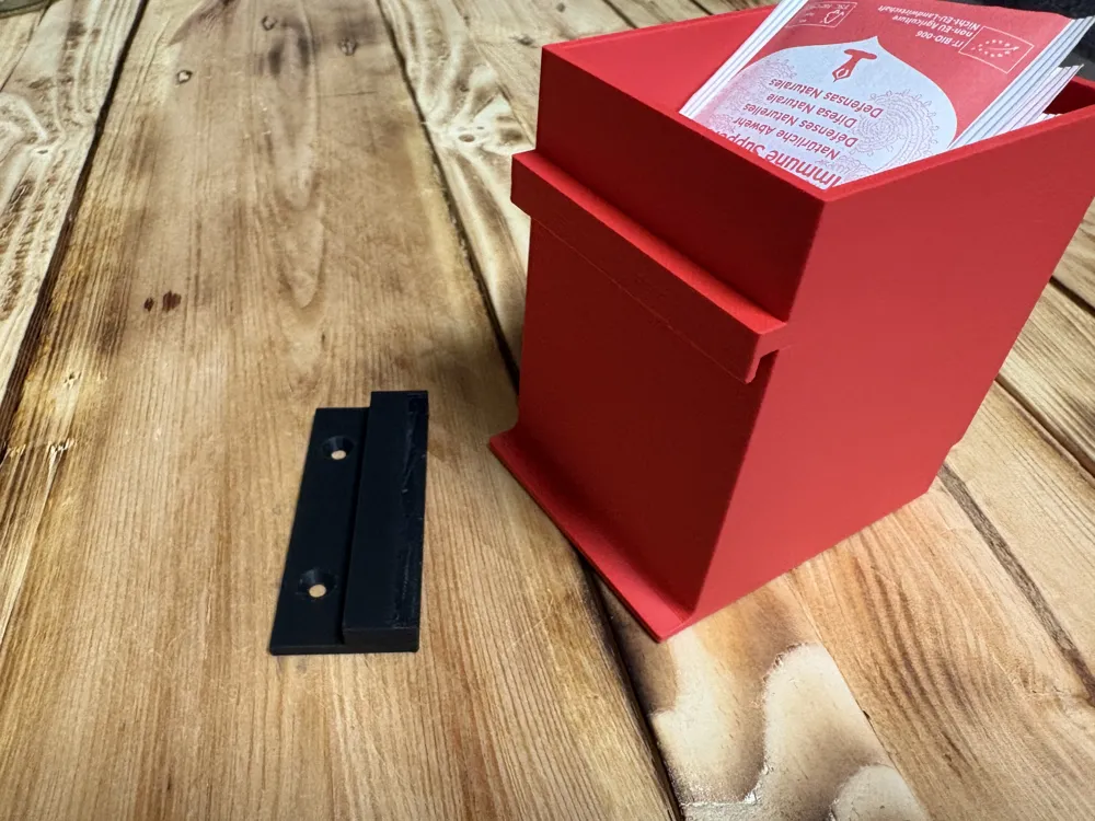Teaboxes with Rail System for Wall Mounting - Free 3D Print Model ...