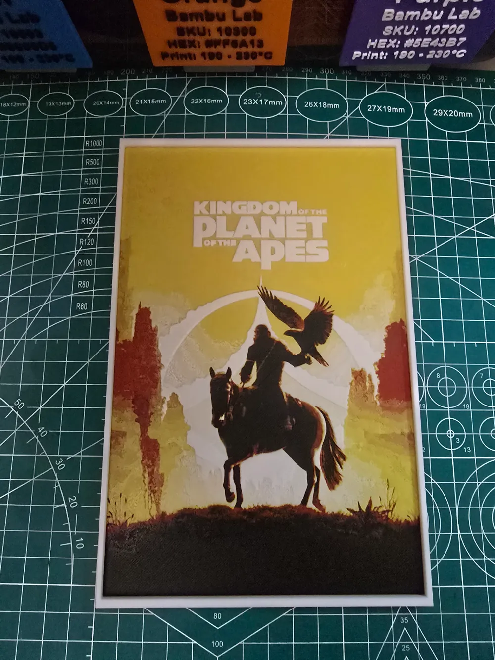 Kingdom of the Planet of the Apes Movie - Hueforge by Lumpy3D - MakerWorld