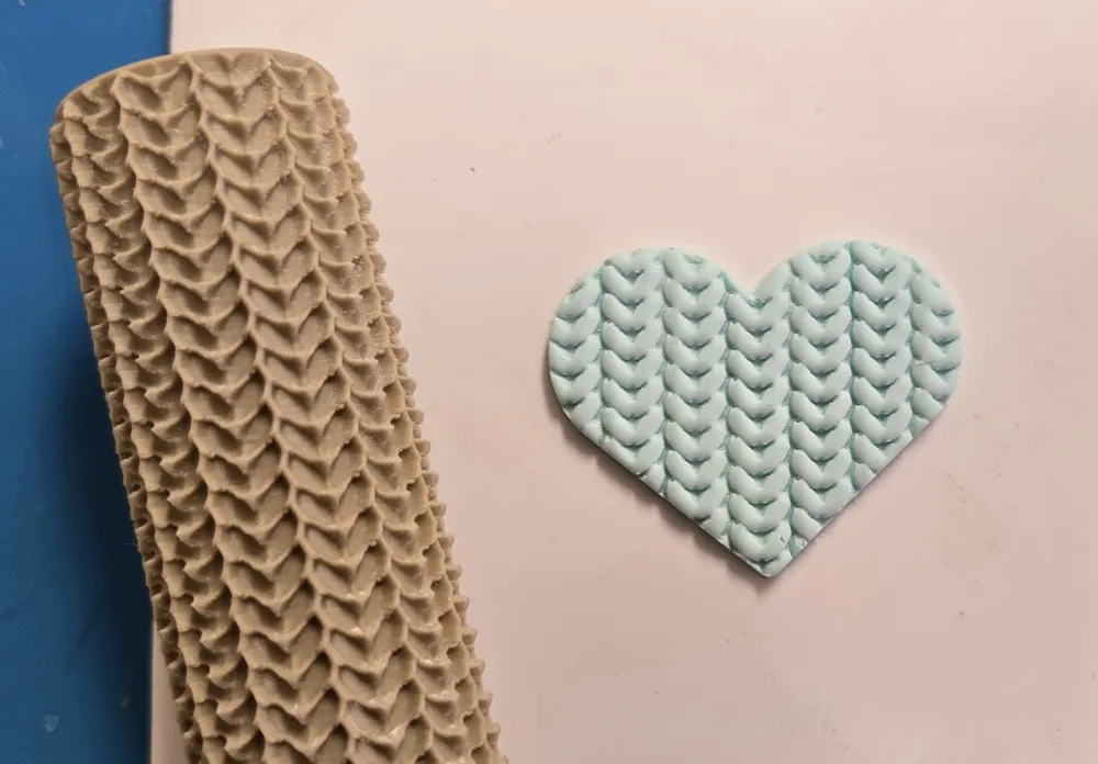 Knitted texture roller - Free 3D Print Model - MakerWorld