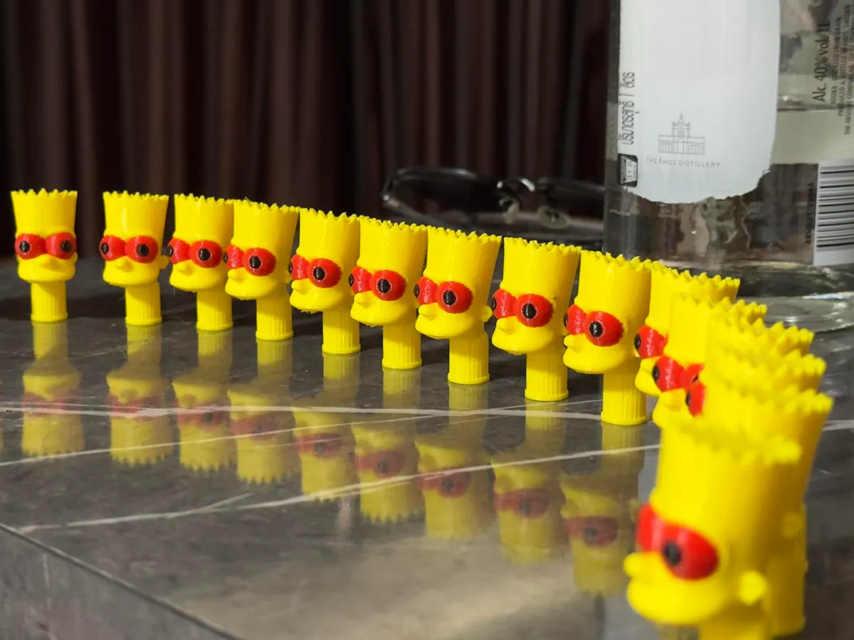 red eye bart - Free 3D Print Model - MakerWorld