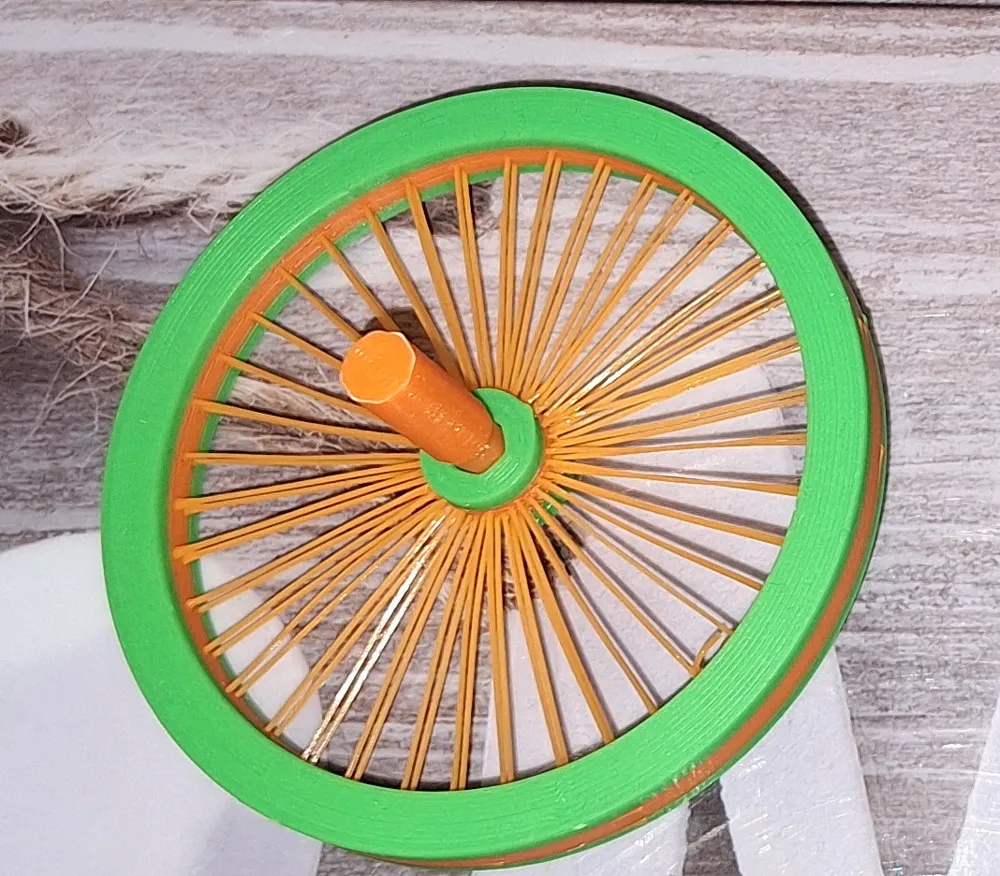 Spoked Speedy Spinner by WokStation MakerWorld: Download Free 3D Models