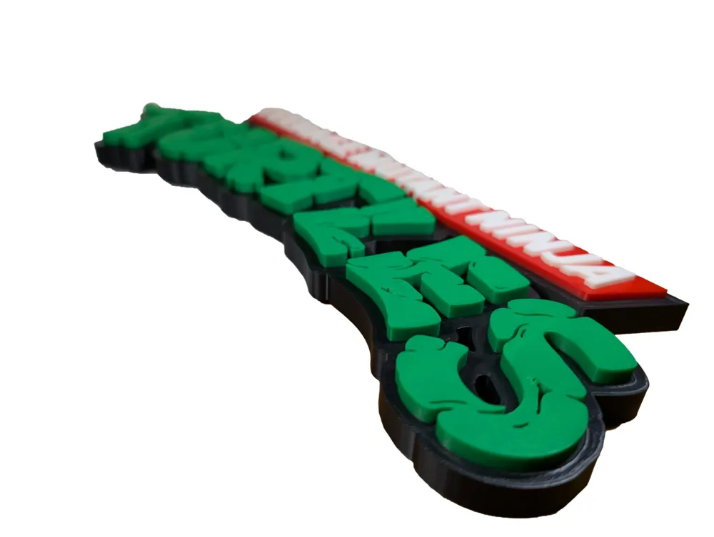 Classic Teenage Mutant Ninja Turtles Sign by sidbarret007 - MakerWorld