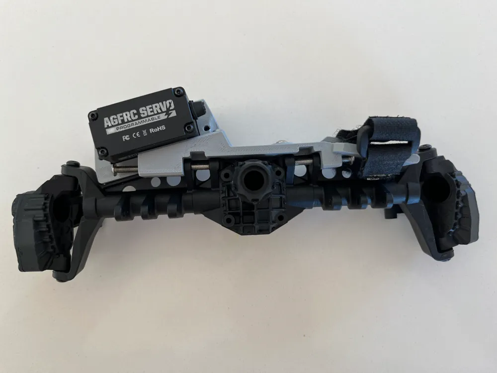 servo mount axle axial capra by Paoloktm MakerWorld: Download Free 3D ...