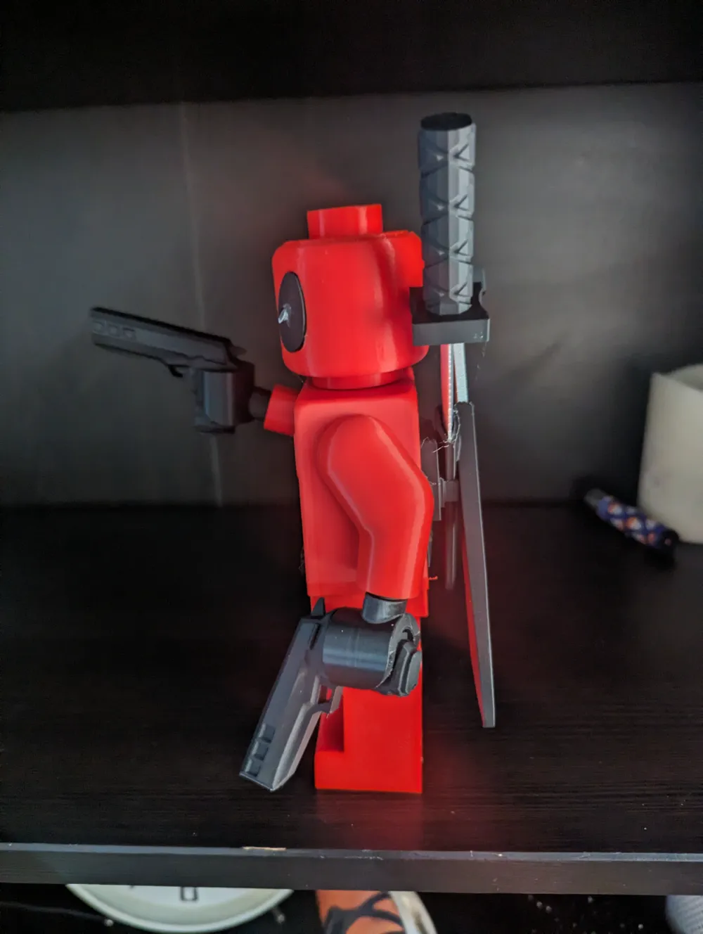 Deadpool Brick Character Remixed by WFA Builder - MakerWorld