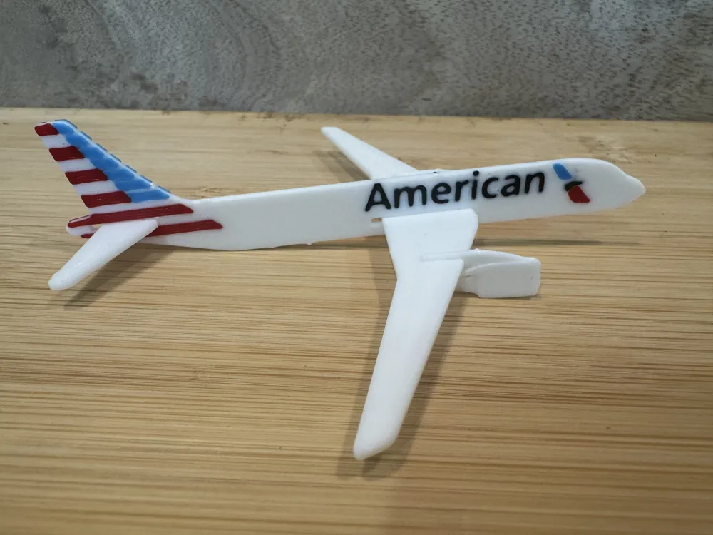 AirBus A320 Model Kit Card - American Airlines Remixed by Billie ...