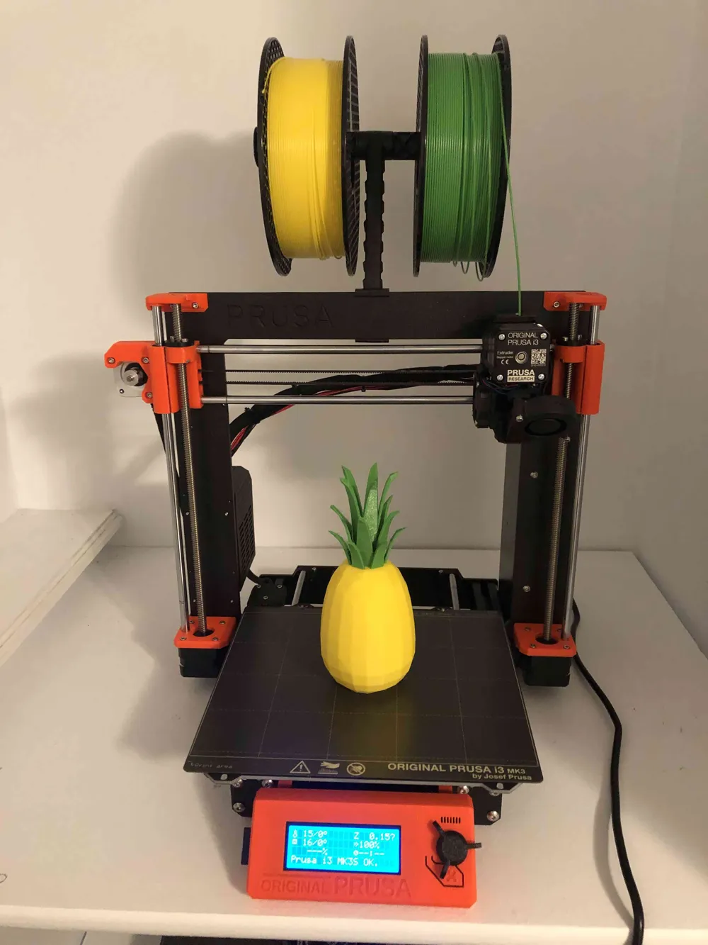 Low Poly Pineapple by Print NinjaMakerWorld: Download Free 3D Models